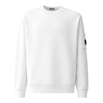 C.P. Company C.p. Company, Herren, Sweatshirts & Hoodies, Wei&szlig;, LGr&ouml;&szlig;e