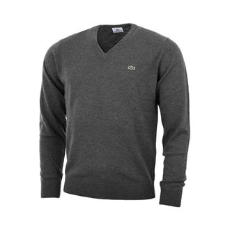 Lacoste V-Ausschnitt Strickware - - Knitwear - Herren - Grau - XS