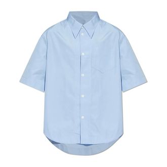 Ami Homme, Chemises, Bleu, Taille: S Oversize Shirt