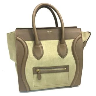 Celine Pre-owned Leder Handtaschen - - Pre-owned - Damen - Beige - ONE SIZE