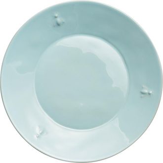 La Rochère Dessertteller Keramik Abeille Biene Blau Ø 214 mm - 4er Set