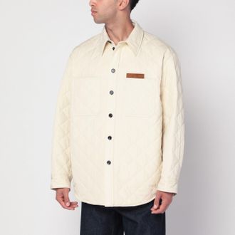 Bottega Veneta Quilted-Jacke mit Intrecciato-Detail