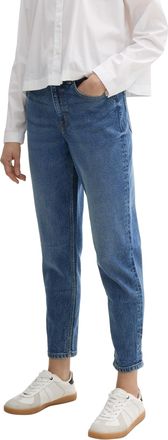 Tom Tailor Damen Mom Fit Jeans, 10113 - Clean Mid Stone Blue Denim, 26