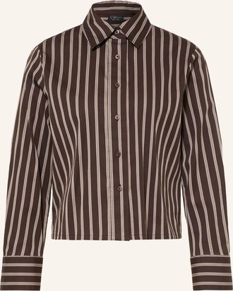 s.Oliver Black Label S.Oliver Black Label Hemdbluse braun