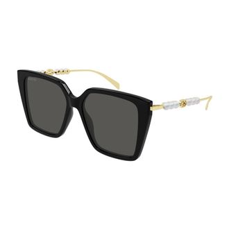 Gucci Oversized Butterfly Sonnenbrille - - Accessories - Damen - Schwarzk - 54 MM