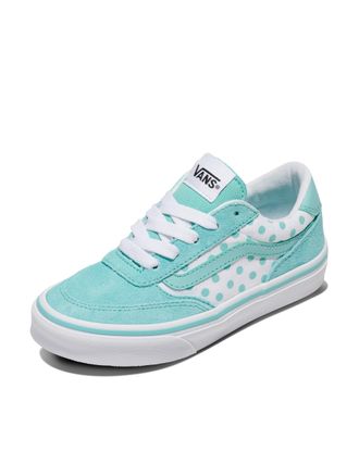 Vans M&auml;dchen Brooklyn Ls Sneaker, Polka Dots Pool Blue, 24 EU