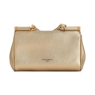 Dolce & Gabbana Femme, Sacs, Jaune, Taille: ONE Size Top Handle Bag Oro