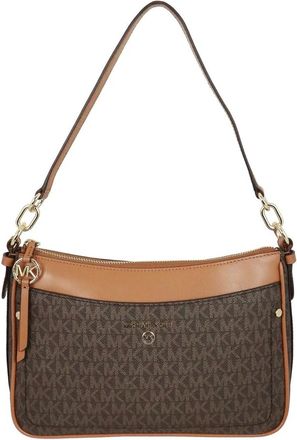 Michael Kors Femme, Sacs, Brun, Taille: ONE Size Jet Set Medium Logo Shoulder Bag