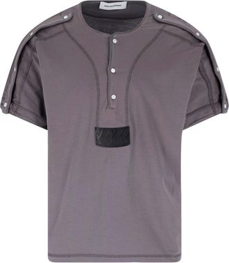 Kiko Kostadinov Knopf T-Shirt Sargo