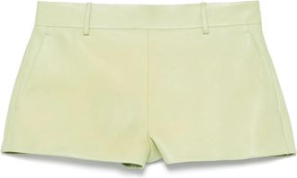 Gucci Embossed Leather Shorts