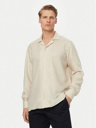 HUGO BOSS Hemd H-Joe 50561616 Hellbeige Regular Fit
