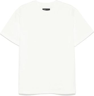 Purple Homme, Tops, Blanc, Taille: XL T-shirt &agrave; Manches Courtes et Col Rond