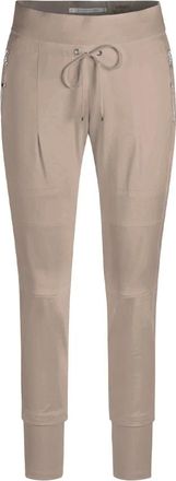 Raffaello Rossi Femme, Pantalons, Brun, Taille: 46 FR Pantalon en jersey high-tech avec poches