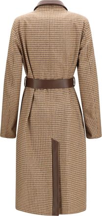 Jacob Cohen Reversible Cotton and Cashmere Trench Coat - Beige