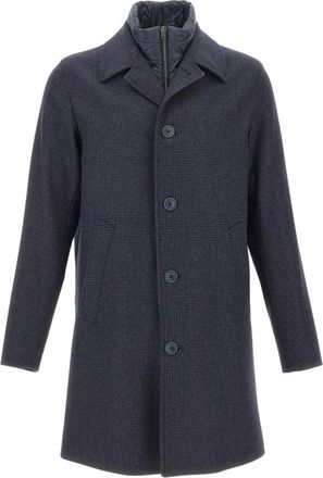 Herno Einreiher-Mantel - - Coats - Herren - Blau - L