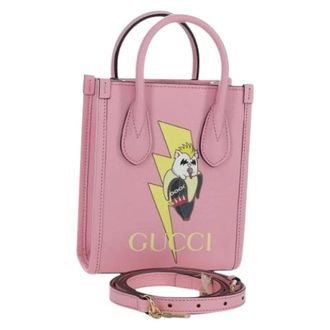 Gucci Pre-owned Vintage Tote Bag - - Pre-owned - Damen - Rosa - ONE SIZE