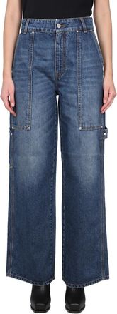 Stella McCartney Workwear Cotton Blend Jeans - Blue