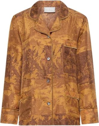 Pierre-Louis Mascia Femme, Blouses et Chemises, Jaune, Taille: 40 FR Chemises