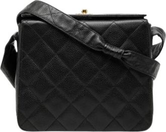 Chanel Pre-owned Cuir sacs-chanel - Femme - Pre-owned - Noir - Taille: ONE Size