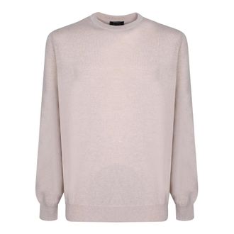 Dell'Oglio Homme, Pulls, Beige, Taille: 3XL Pull ras du cou