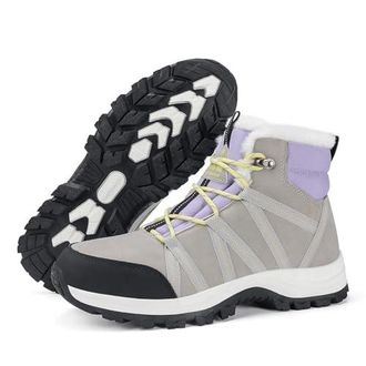 Mishansha Bottes Femme Chaussures Hiver Neige Chaudes Fourrure Bottine 38 EU