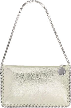 Stella McCartney Womens Shoulder Bag Falabella Silver Polyester