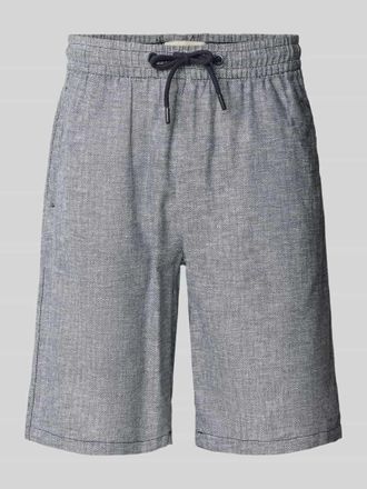 Blend Shorts aus Leinen-Mix mit Eingrifftaschen Modell MARCO
