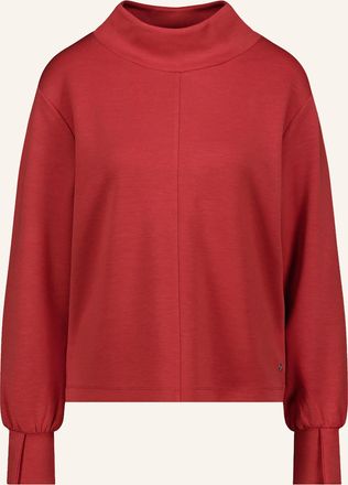 Monari Monari Sweatshirt Mit Schmucksteinen rot