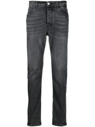 PMD Beauty jean délavé à logo en relief - Gris