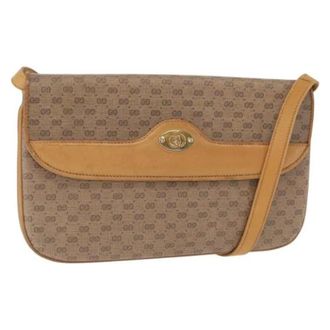 Gucci Sac bandouli&egrave;re en plastique Pre-owned - Femme - Pre-owned - Beige - Taille: ONE Size