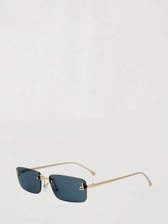 Fendi Lunettes De Soleil Femme couleur Bleu