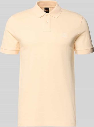 Boss Orange by Hugo Boss Slim Fit Poloshirt aus Baumwoll-Mix Modell PASSENGER