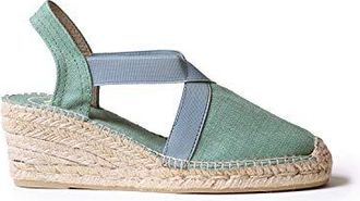 Toni Pons Espadrille Femme en Coton - TER - Menthe, 41 EU