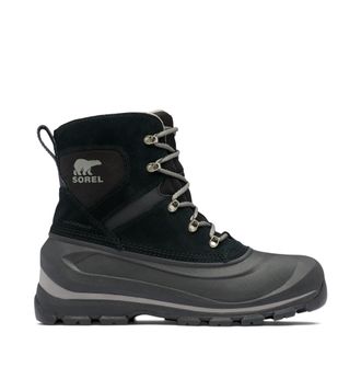 Sorel Herren Buxton Lace Boot WP wasserdichte Schneestiefel, Black, Quarry, 42 EU