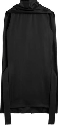 Toteme robe courte à détail de foulard - Noir