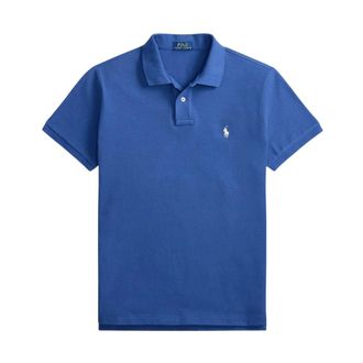 Polo Ralph Lauren Polo en Piqu&eacute; - Homme - Tops - Bleu - Taille: S