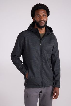 Mountain Warehouse Exodus Softshelljacke Wasserfest f&uuml;r Herren (Dunkel-Khaki)