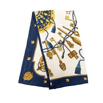 Herm&egrave;s Pre-owned Soie foulards - Femme - Pre-owned - Multicolore - Taille: ONE Size