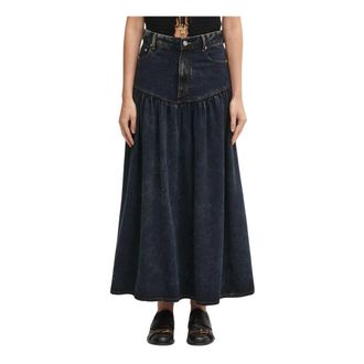 Ganni Denimrock - - Skirts - Damen - Blau - S