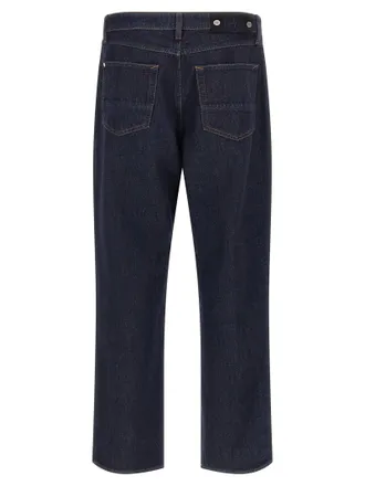 Stone Island Organic Cotton Indigo Denim Jeans - Indigo
