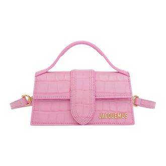 Jacquemus Kleine Tasche mit verstellbarem Riemen - - Bags - Damen - Rosa - ONE SIZE