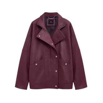 Anine Bing Sandy Jacket - - Jackets - Damen - Rot - XS