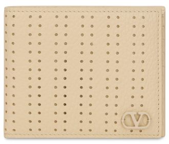 Valentino Garavani Mens Wallet Wheat Calfskin & Cardholders