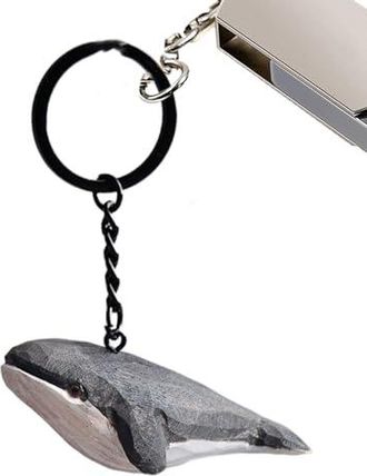 Generic Porte-cl&eacute;s avec pendentif en forme danimal | Adorable pendentif en forme de baleine, pour femmes, adolescentes, filles, sac &agrave; main, portefeuille, 1, R