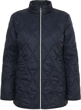 Ulla Popken Steppjacke HYPRAR Steppjacke wasserabweisend Stehkragen