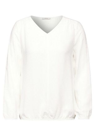 Cecil Langarmbluse Jaquard-Bluse