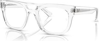 Ray-Ban Phil Bio-based Transitions Sonnenbrillen Transparent Fassung Klar Glas 54-21