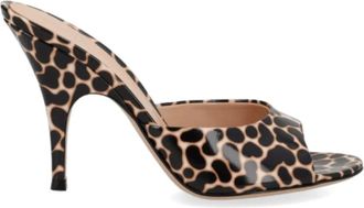 Gianvito Rossi Femme, Chaussures, Brun, Taille: 37 1/2 EU Escarpins &agrave; imprim&eacute; animal