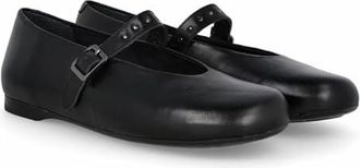 Lince Lince Ballerine Comodo | Semelle en caoutchouc | Semelle int&eacute;rieure gel | I50304 | Fabriqu&eacute;es en Espagne, Cuir velours noir, 39 EU