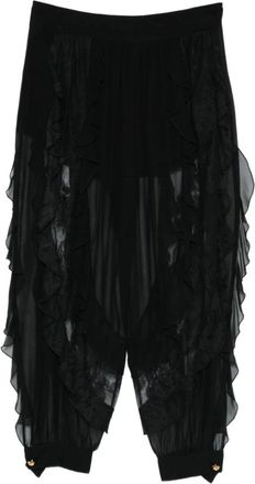 Zimmermann Femme, Pantalons, Noir, Taille: 38 FR Tapered Pantalons